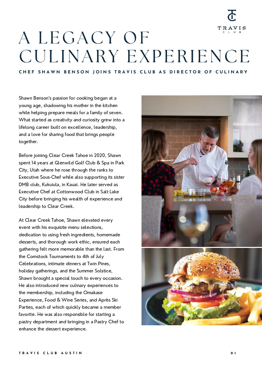 Chef Shawn – Travis Club Austin